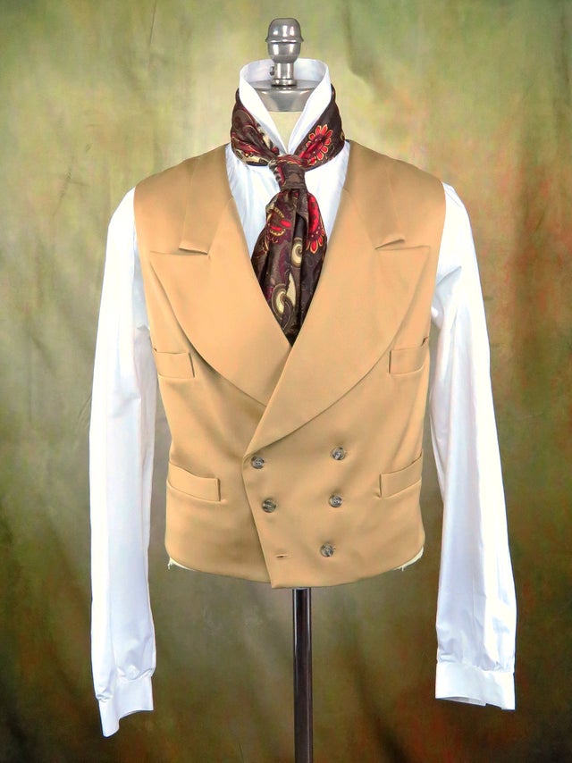 Men’s Double-Breasted Vests – Stylish Tailored Vests | Frontier by ...