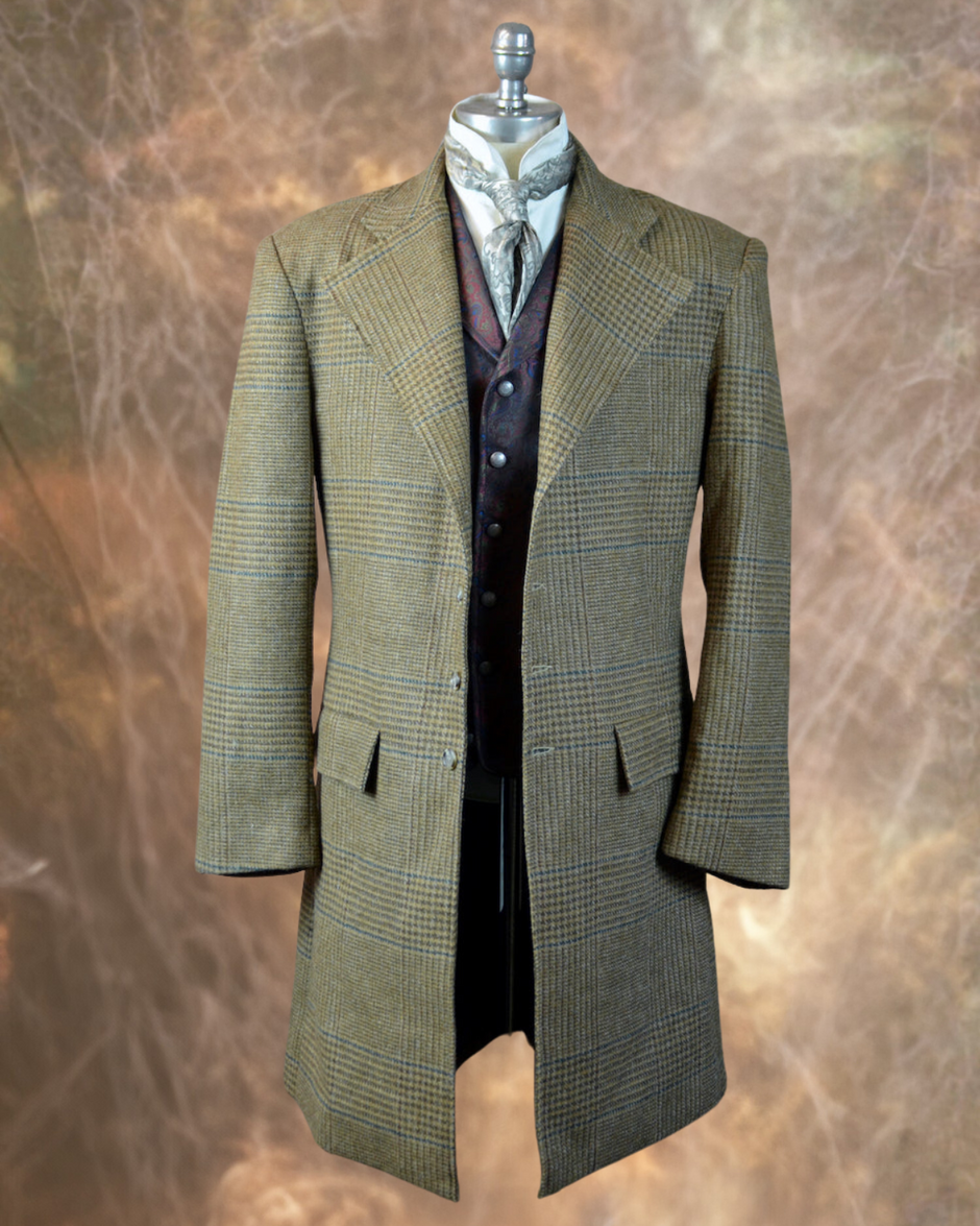 Men's Frock Frontier Coats - Western English Victorian Long Frock Coats ...